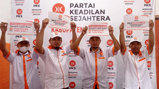 Dukung Sikap Pusat, PKS Jombang Ikut Menolak Kenaikan Harga BBM Bersubsidi.